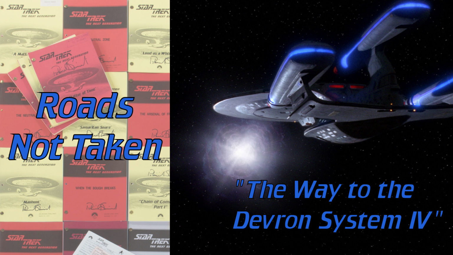 The Way to the Devron System IV: Roads Not Taken ⋆ Trek am Dienstag ...